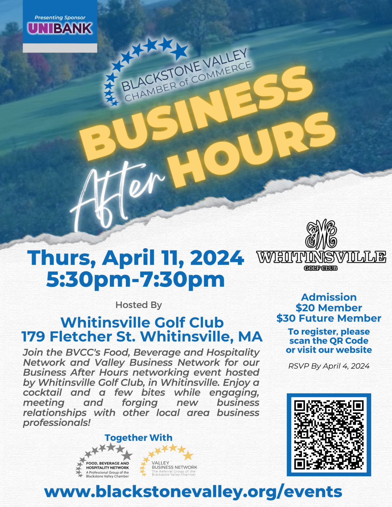BVCC's Business After Hours At Whitinsville Golf Club with VBN & FBHN ...