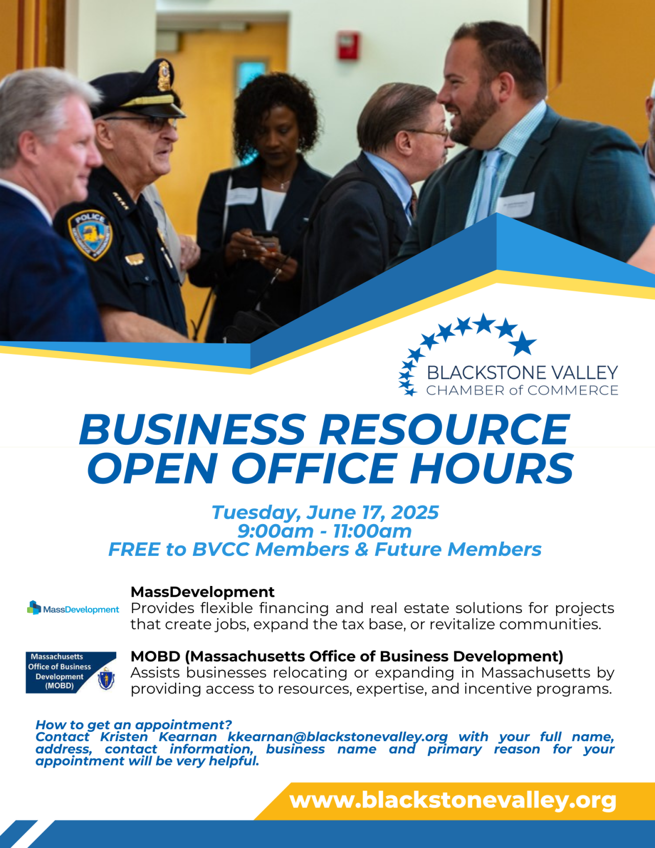 Business Resource Open Office Hours - Blackstone Valley Chamber of Commerce
