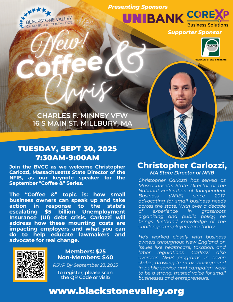 Coffee & Chris - Blackstone Valley Chamber of Commerce